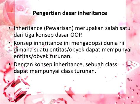 Ppt Inheritance Pewarisan Powerpoint Presentation Free Download