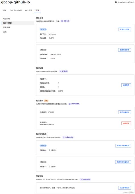 github pages 博客重建记录 pages dev csdn博客