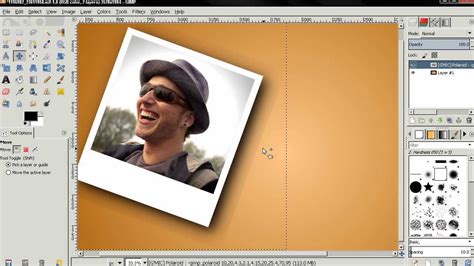 Create A Polaroid With G MIC Plugin GIMP Tutorial YouTube