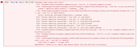 3d Flex Training Error Library Not Found 3d Flexible Refinement