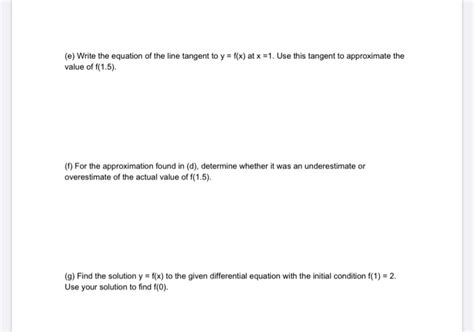 Solved Differential Equation Super FRQ Calculator Inactive Chegg Com
