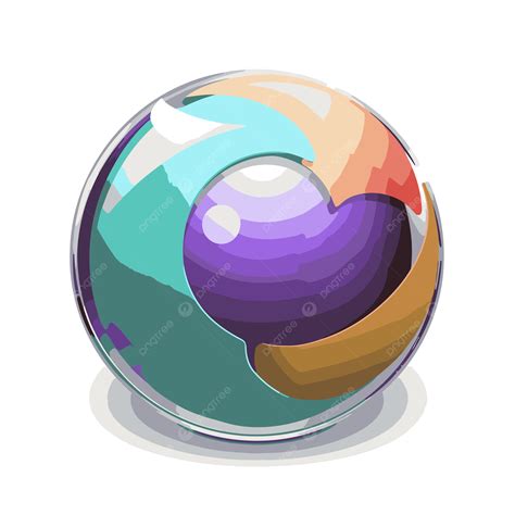 The Firefox Logo In A Purple Vector A Simplistic Colorful Icon Of Internet Browser On A White