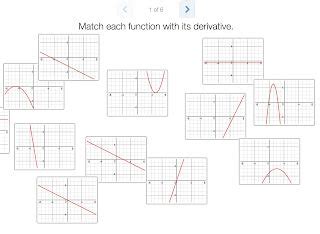 Engaging Math Derivative Matching Cards Matching Cards Graphing Functions Math Engagement