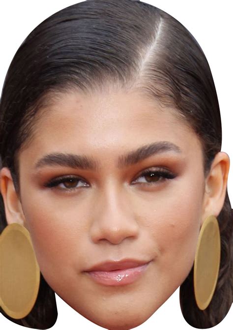 Zendaya Tv Movie Star Celebrity Face Mask Fancy Dress Face Mask 2021