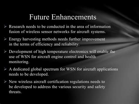 Application Of Wireless Sensor Networks To Aircraft Control And Health Management Systems Pptx