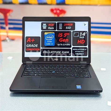 Dell Latitude Core I5 5th Gen 8GB Ram 256GB NVMe SSD Ultra Slim For Sale In Nugegoda Ikman