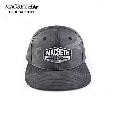 Macbeth Snapback Cap Camo Hex Cap Shopee Philippines