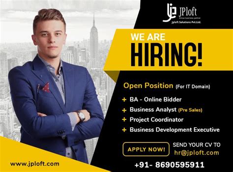 looking for job on linkedin jploft is hiring for senior business