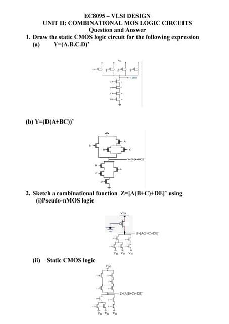 Pass Transistor Logic Ppt