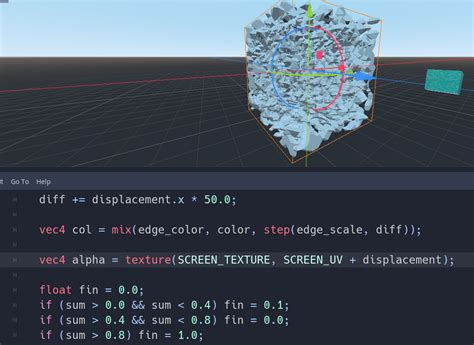 weird shader issue godot forums
