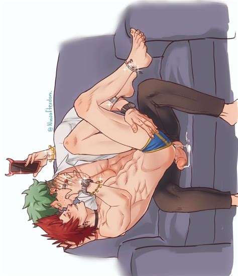 Post 5109106 Eijirou Kirishima Izuku Midoriya My Hero Academia Ninuafterdark