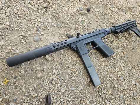 Us Machinegun Tec 9 Ab 10 Dc Tec 9 Rear Buffer Tube Adapter Ab 10