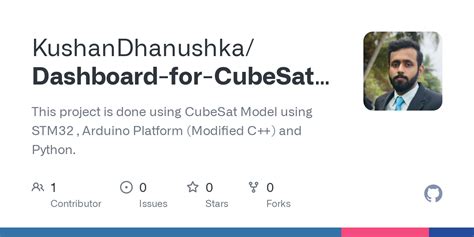 github kushandhanushka dashboard for cubesat ground station unit this project is done using