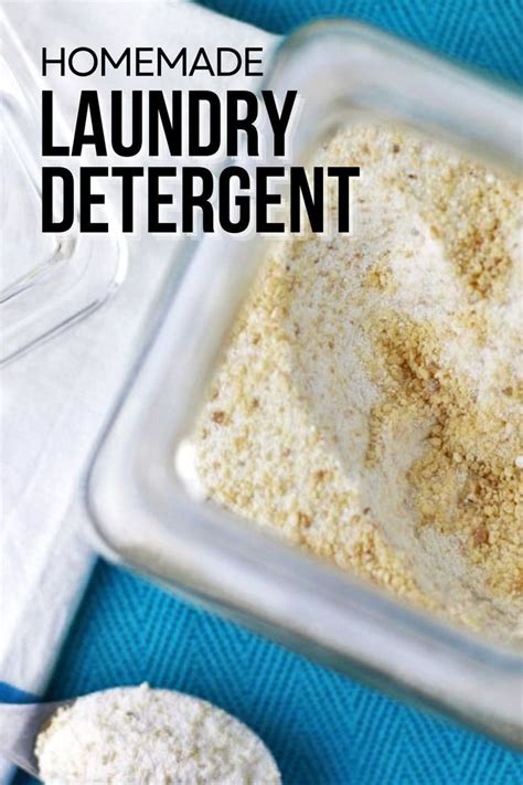 Easy Homemade Laundry Detergent For Sensitive Skin Recipe Homemade