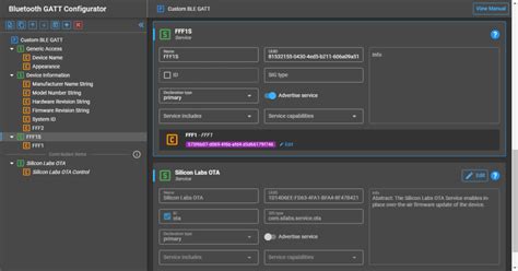 How To Get The Uuid Of A Custom Characteristic From The Device