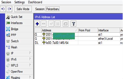 Manual Tunnel Ipv6 Mikrotik Soefyan Syah