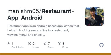 GitHub Manishm Restaurant App Android Restaurant App Is An Android Based Application That