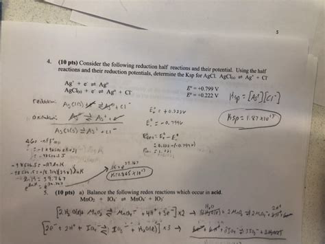 Solved 4 10 Pts Consider The Following Reduction Half