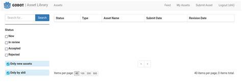 Pending Asset Not Showing Up In View My Pending Section · Issue 306
