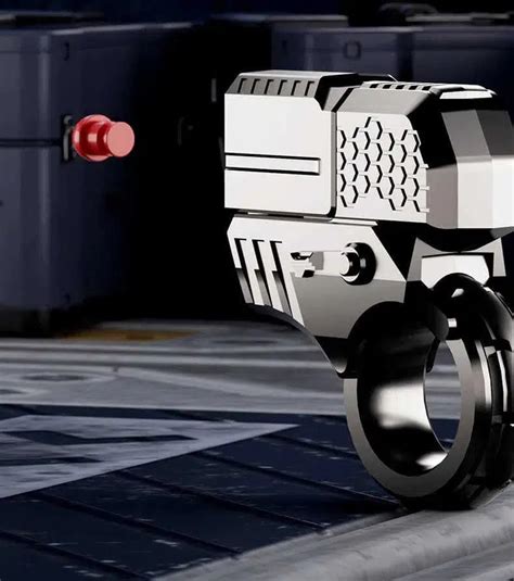 One Click Eject Mini Ring Pistol Metal Toy Gun M416gelblaster