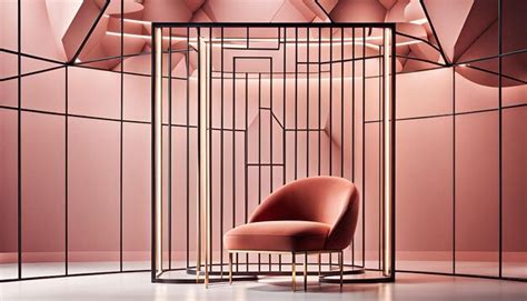 Geometric Array Premium Ai Generated Image