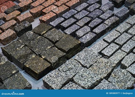 Different Types Of Paving Slabs Stock Image Image Of Paving Graphical