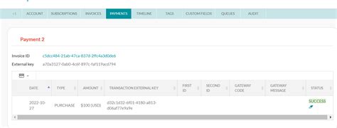 display the correct amount in payments invoice payments screen · issue