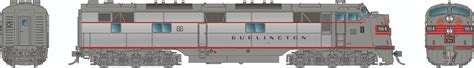 Rapido 29515 Ho Scale Emd E7a Burlington Cbandq 9931b Dcdccsound