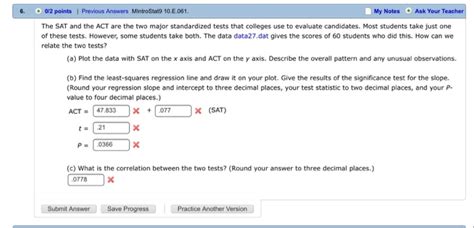 Solved 6 0 2 Points I Previous Answers Mintrostat9 10 E 061