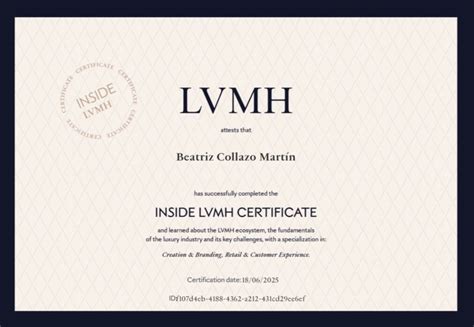 Lvmhcertificate Lujo Sostenibilidad Branding Retail Innovación