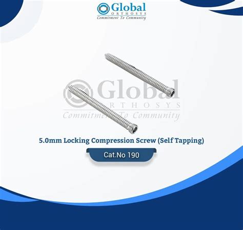 Locking Compression Screw Head Diameter 4 5 Mm At ₹ 75 Piece In Rajkot