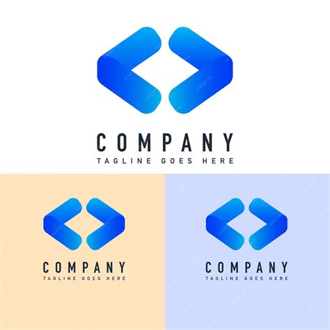 Premium Vector Coder Logo Template Business Corporate Sign Vector Digital Code Logo Coding