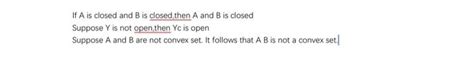 Solved If A Is Closed And B Is Closed Then A And B Is Closed Chegg