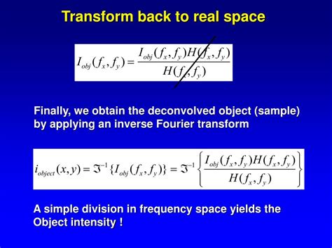 PPT Introduction To Deconvolution Image Processing PowerPoint Presentation ID