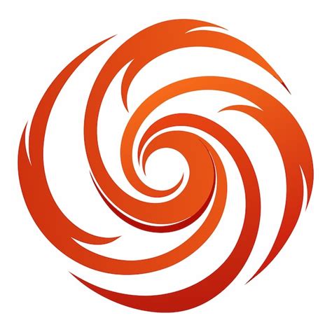 Swirling Motion Design Curved Lines With Central Focal Point Premium Ai Generated Vector