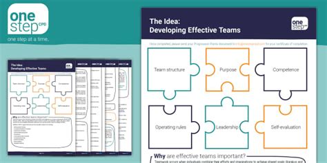 Cpd Developing Effective Teams Teacher Made Twinkl