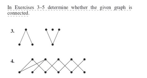 solved in exercises 3 5 determine whether the given graph is