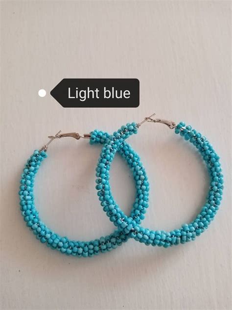 On Sale African Assorted Beaded Earrings African Jewelry Etsy