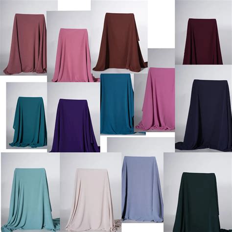 Cey Premium Soft Stretch Crepe Fabric Collection Unu Textile