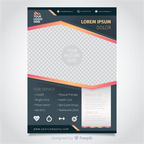 전단지 디자인 스타일 이미지 Freepik에서 무료 다운로드