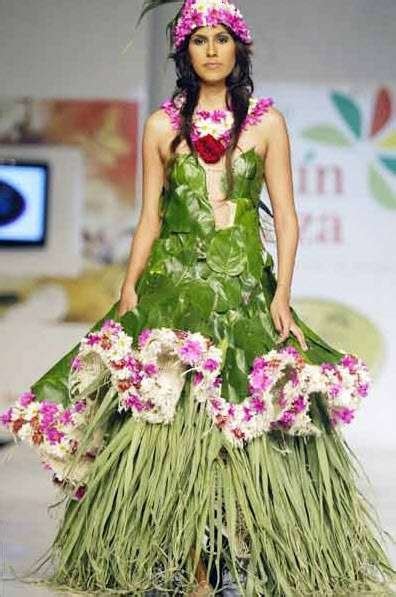 Fashion Made Of Plants Botanical Fashion Floral Fashion Fashion
