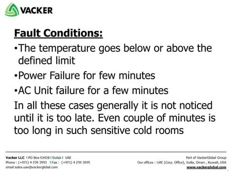 MONITORING AND ALERT SYSTEM FOR SENSITIVE COLD STORAGES PPT