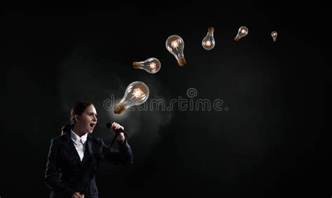 Woman Speaker Concept Image Stock Photo Image Of Education Professional 61541482