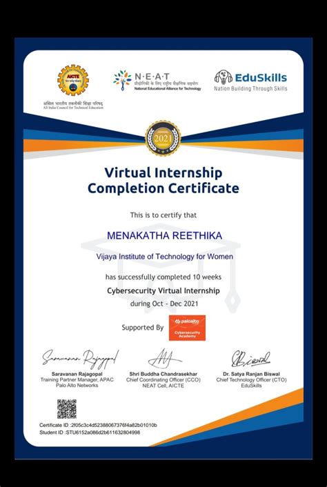 Reethika Menakattha On Linkedin 🚀 Exciting Opportunity Cybersecurity Virtual Internship