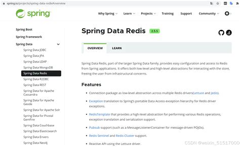 spring boot 集成spring data redis springboot data redis csdn博客