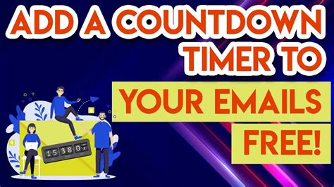 How To Add A Countdown Timer To Your Emails Free Method Arun S Marketing Classroom