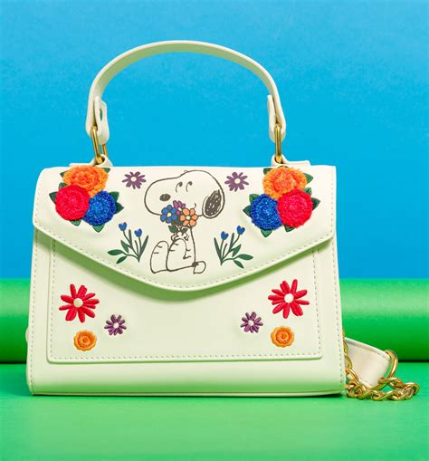 Loungefly Snoopy Floral Crossbody