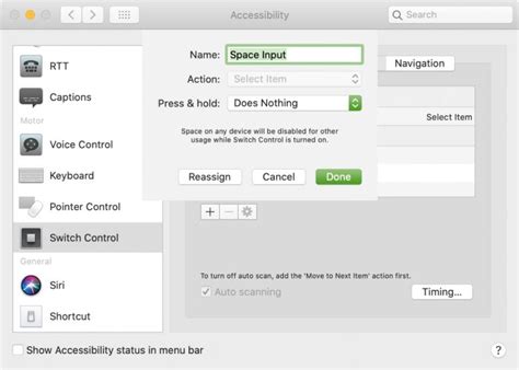 How To Enable And Customize Switch Control On Mac