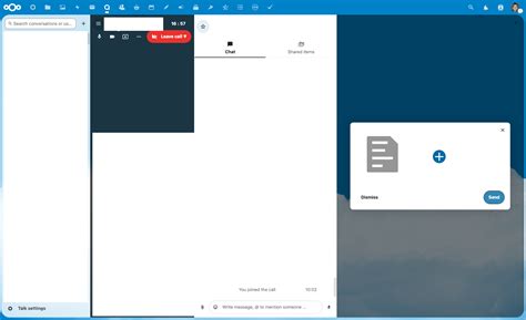 File Upload Modal Positioned Wrongly Issue Nextcloud Spreed GitHub
