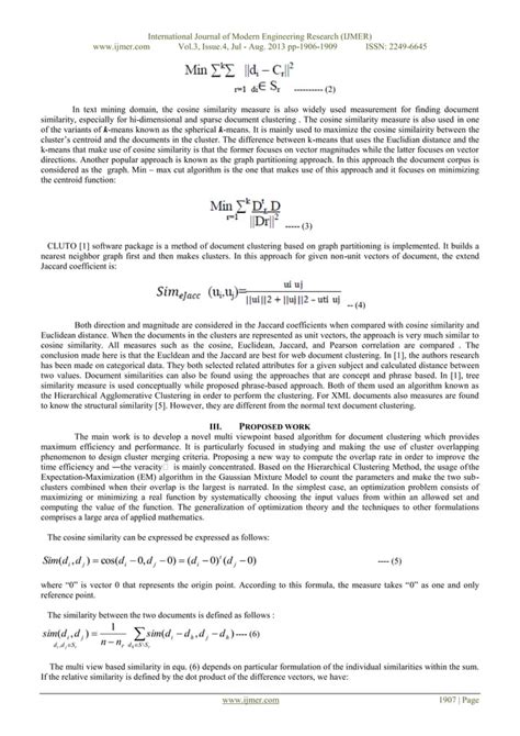 a novel multi viewpoint based similarity measure for document clustering pdf